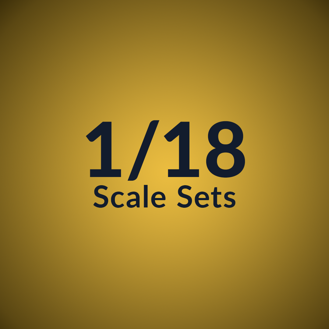 1/18 Scale Sets – Bronze & Brass
